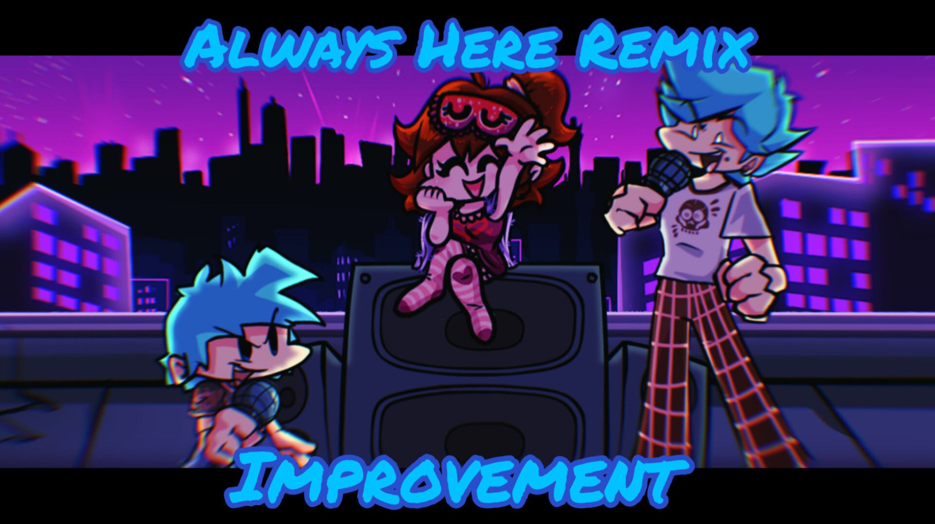Always Here Remix Improvement Mod for Friday Night Funkin' | FNF Mods