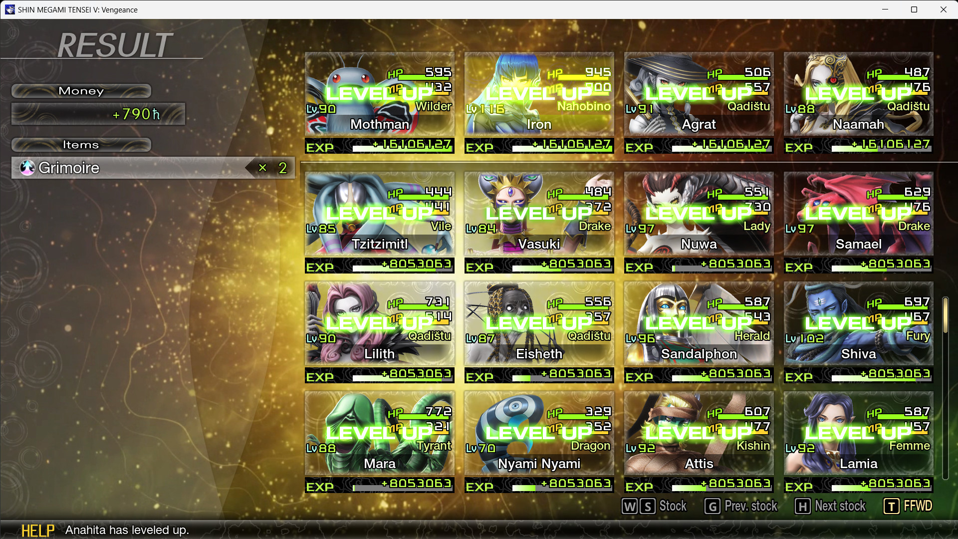 Double EXP + Custom EXP Modifiers Mod for Shin Megami Tensei V ...