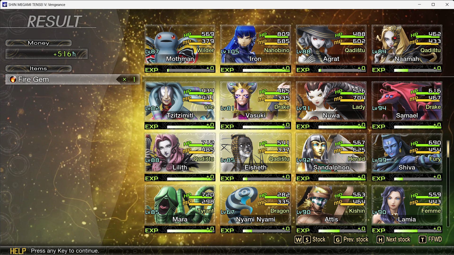 Double EXP + Custom EXP Modifiers Mod for Shin Megami Tensei V ...