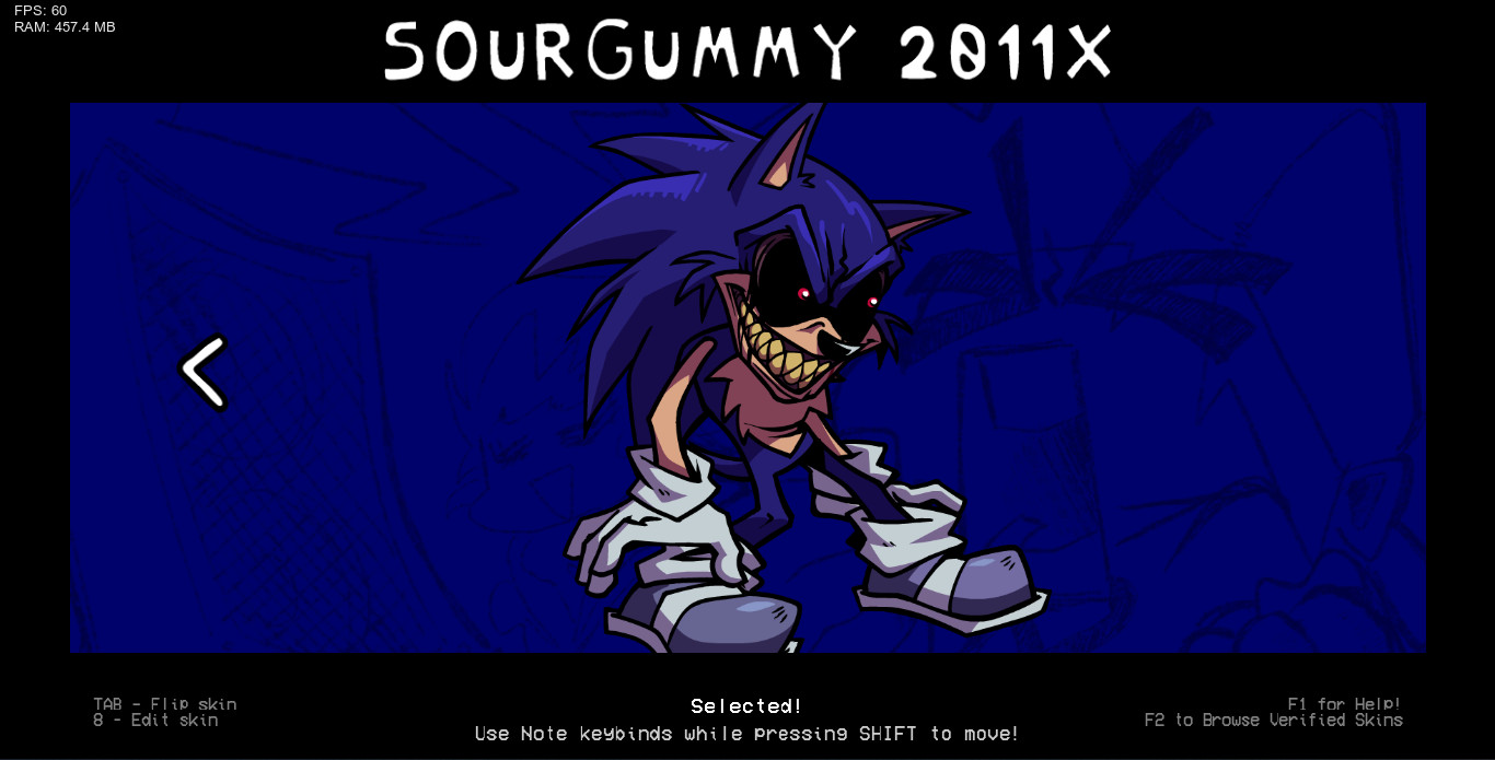 Sourgummy 2011X for Psych Online Mod for Friday Night Funkin' | FNF Mods