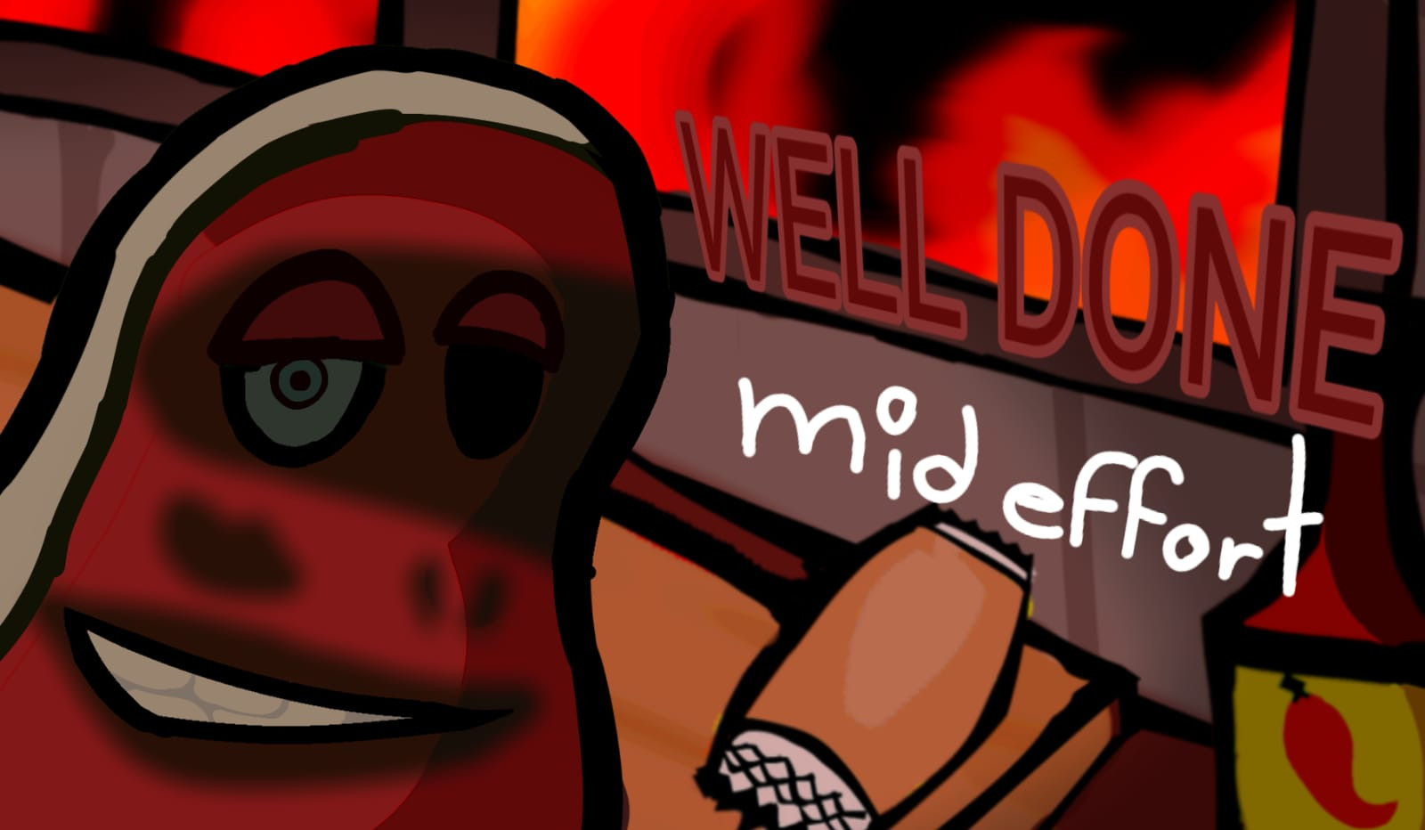 FNF VS CHARLIE THE STEAK: WELL DONE - Mid effort Mod for Friday Night ...