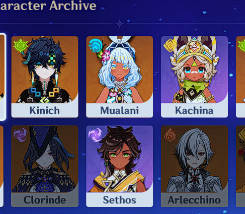 Icons for Mimo4e's Mualani Redesign Mod for Genshin Impact | GI Mods