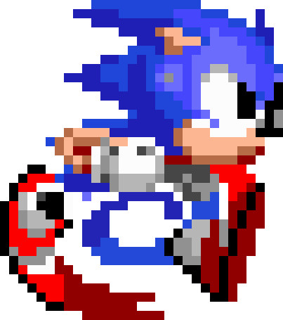 Sonic 2 Final + Beta Mixed Running Sprites Mod for Sonic The Hedgehog 2 ...