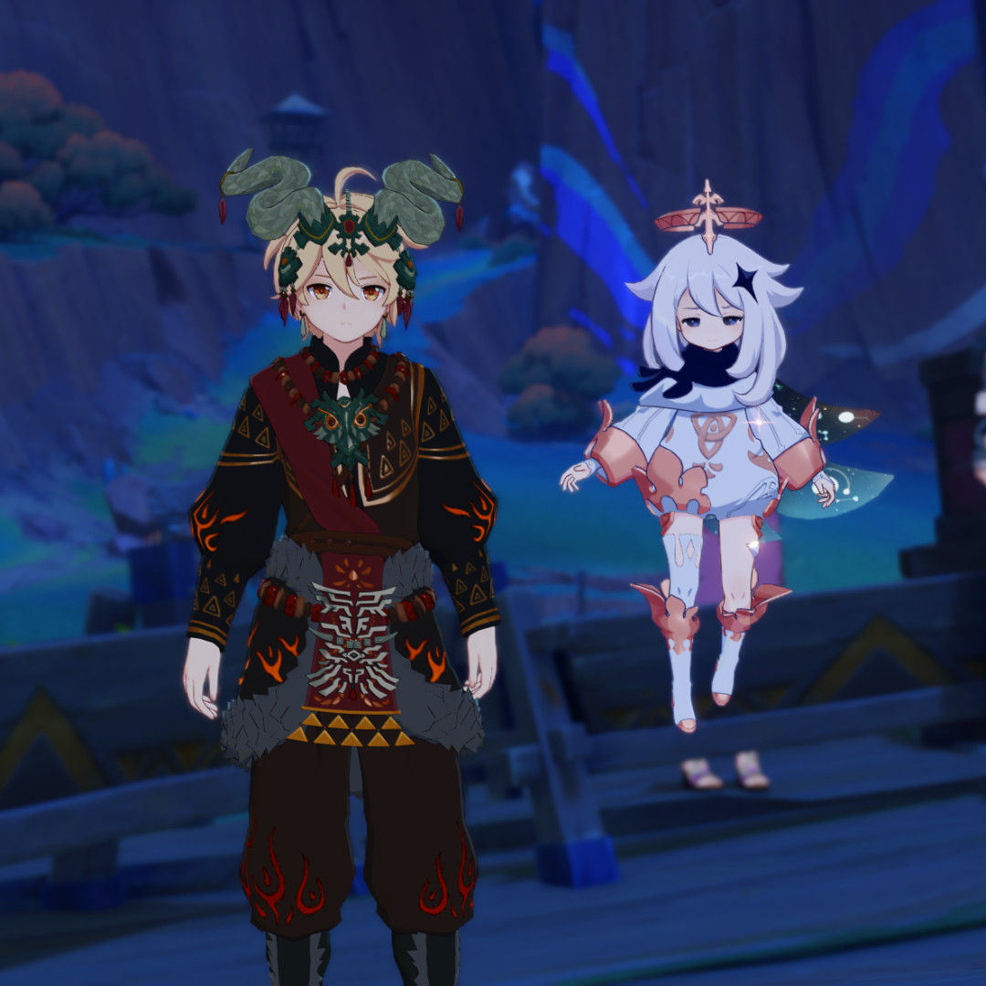 Aether TOTK Ember Armor Set Mod Mod for Genshin Impact | GI Mods