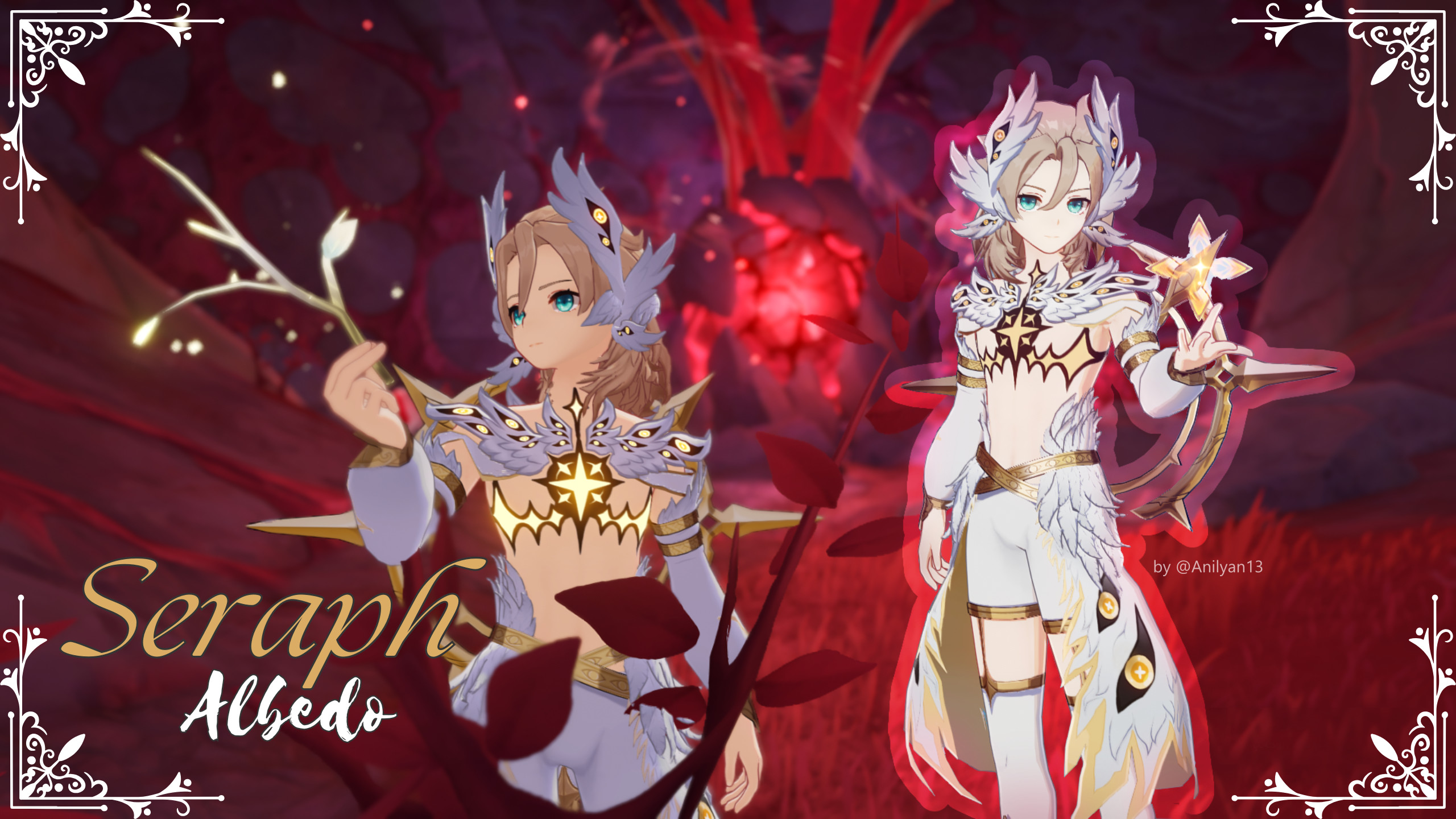 Seraph Albedo Mod for Genshin Impact | GI Mods