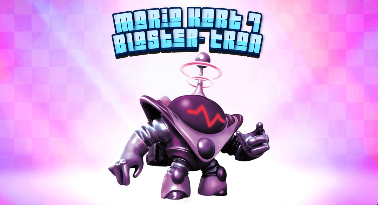 Blaster-Tron from Skylanders Mod for Mario Kart 7 | MK7 Mods