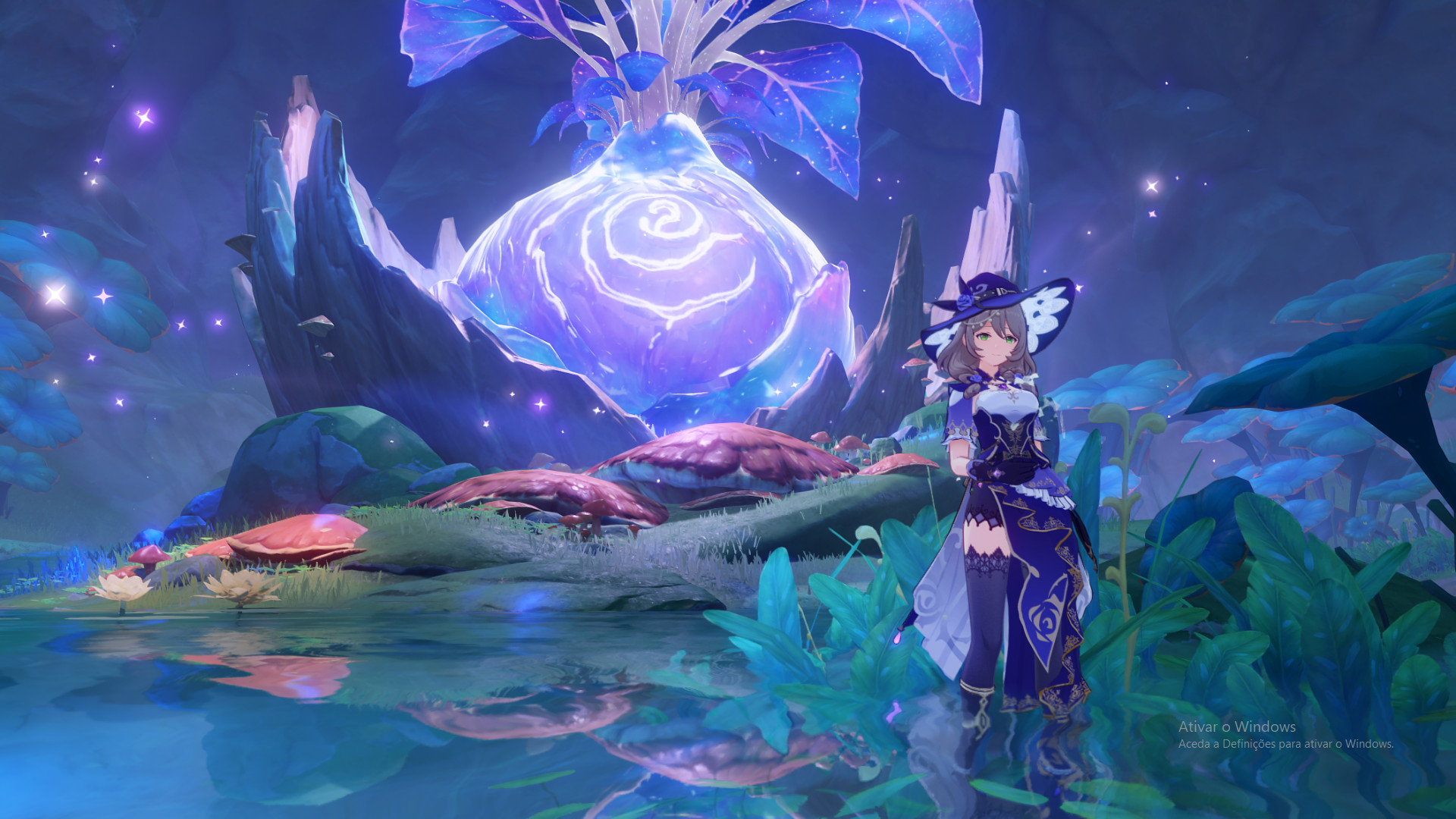 Purple Rose Lisa - small redesign Mod for Genshin Impact | GI Mods