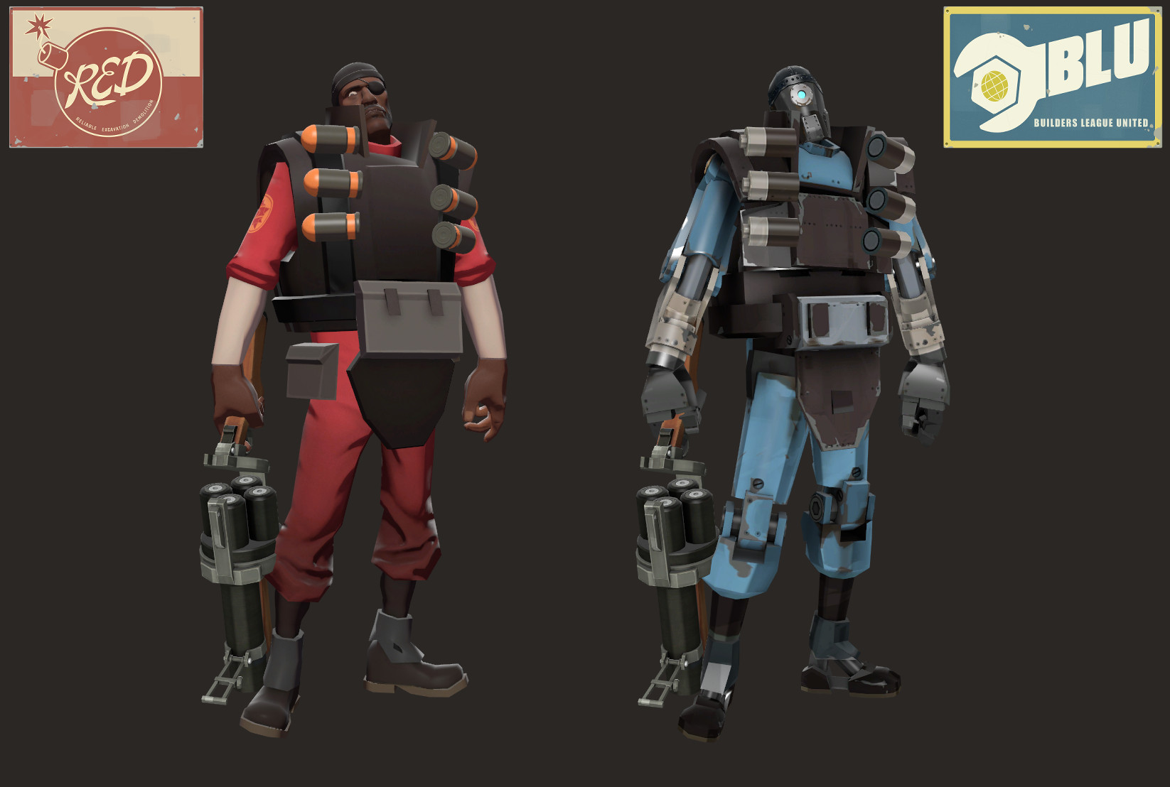 BLU Bots (Blu team robot only) Mod for Team Fortress 2 | TF2 Mods