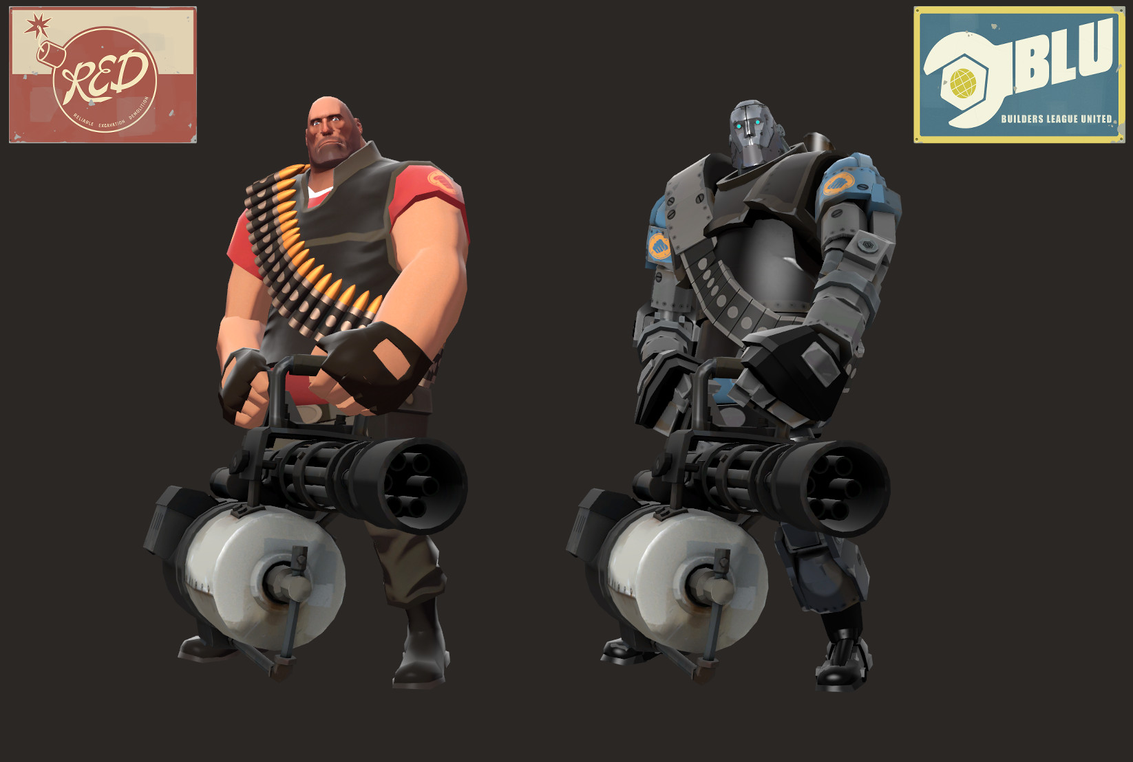 BLU Bots (Blu team robot only) Mod for Team Fortress 2 | TF2 Mods