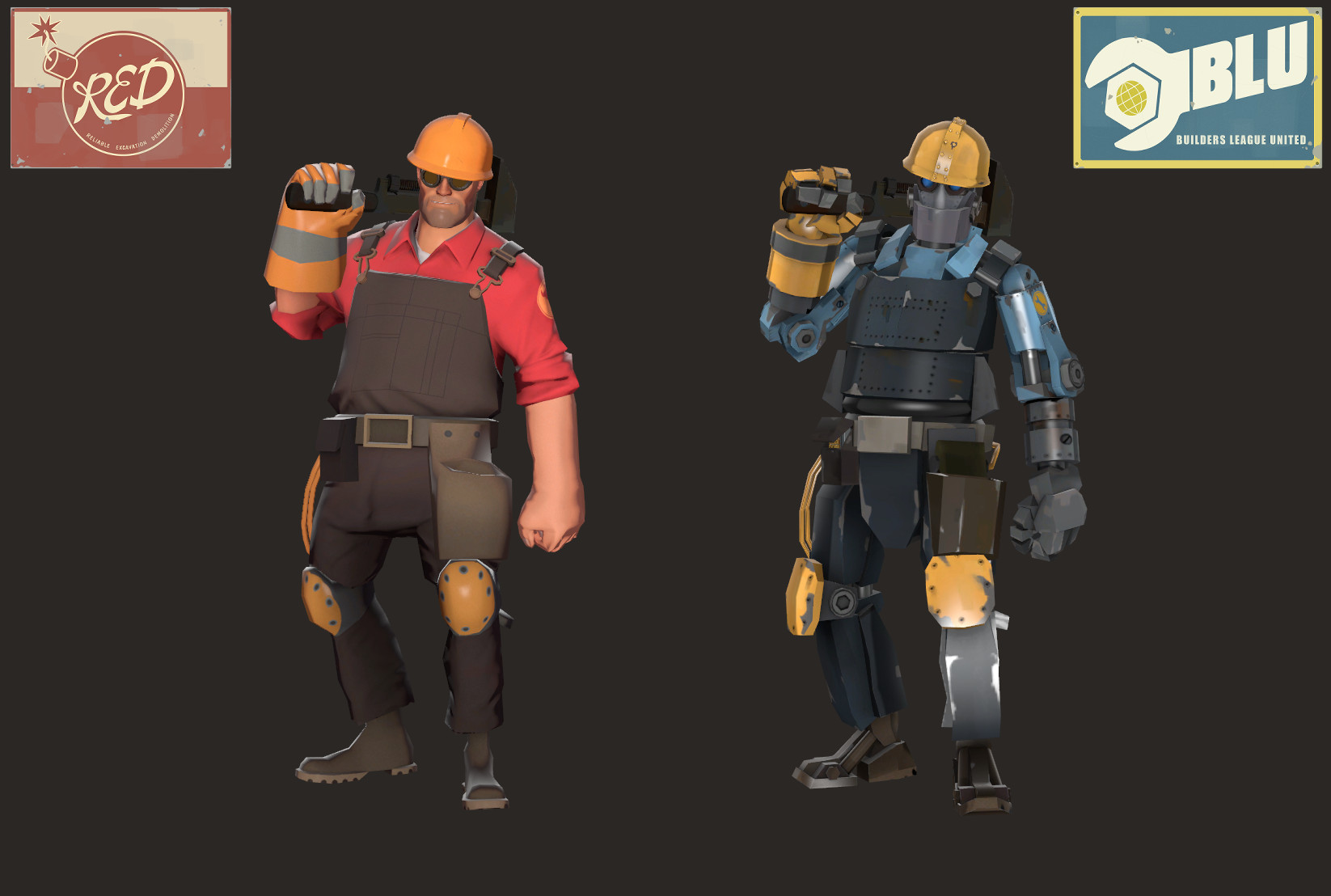 BLU Bots (Blu team robot only) Mod for Team Fortress 2 | TF2 Mods