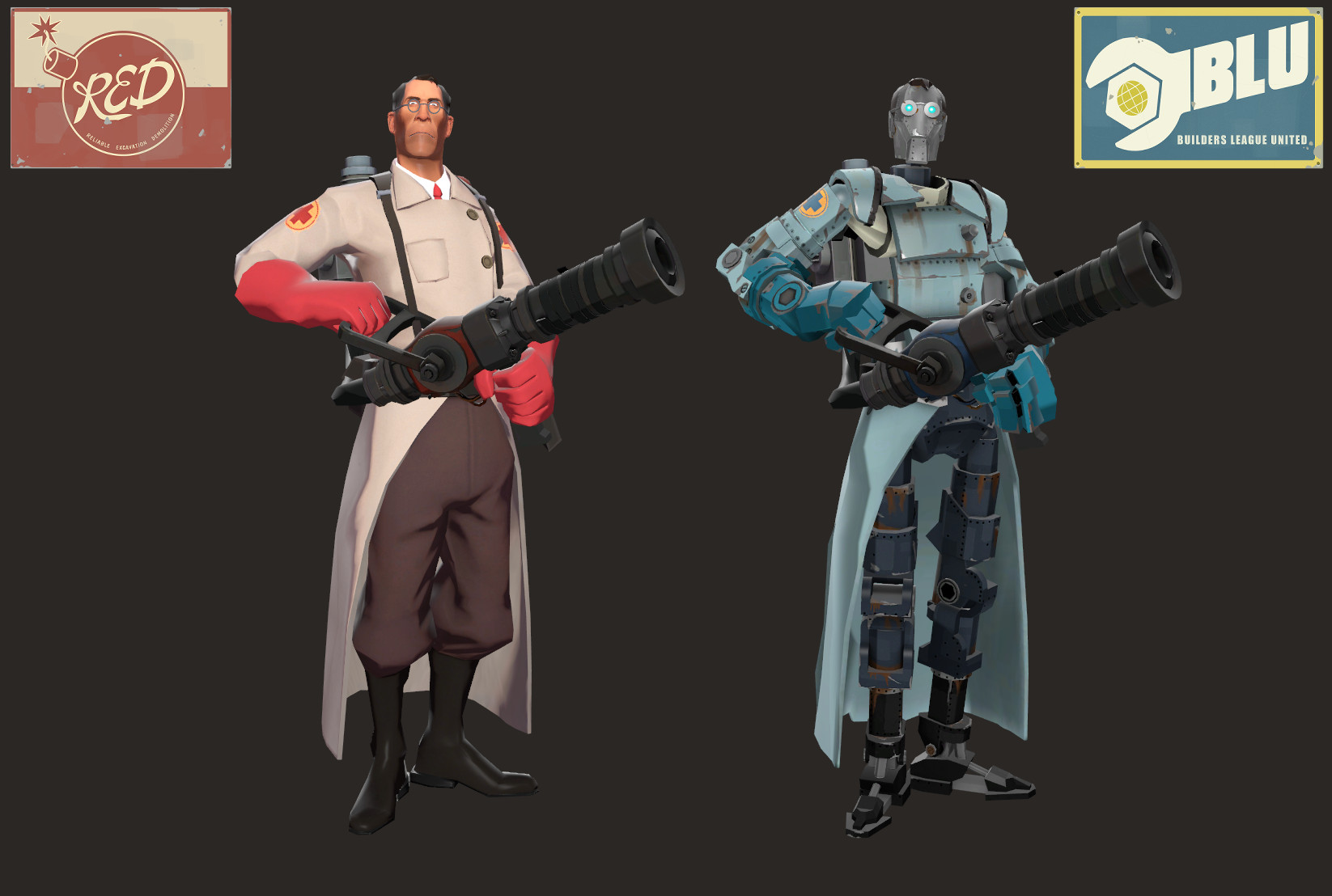 BLU Bots (Blu team robot only) Mod for Team Fortress 2 | TF2 Mods