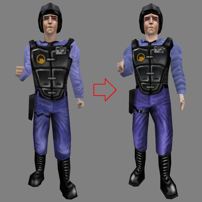 Improved High-Definition Guards Mod for Half-Life | HL Mods