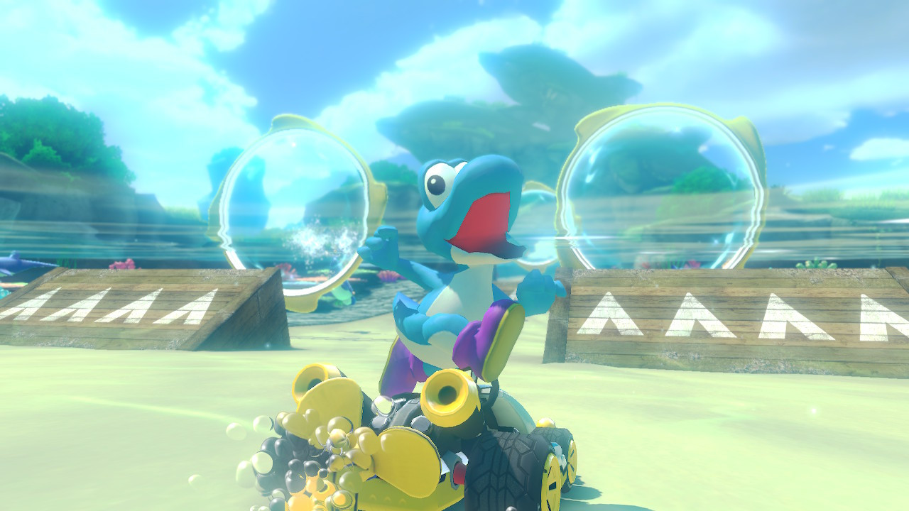 Beta Styled Yoshi Mod for Mario Kart 8 Deluxe | MK8D Mods