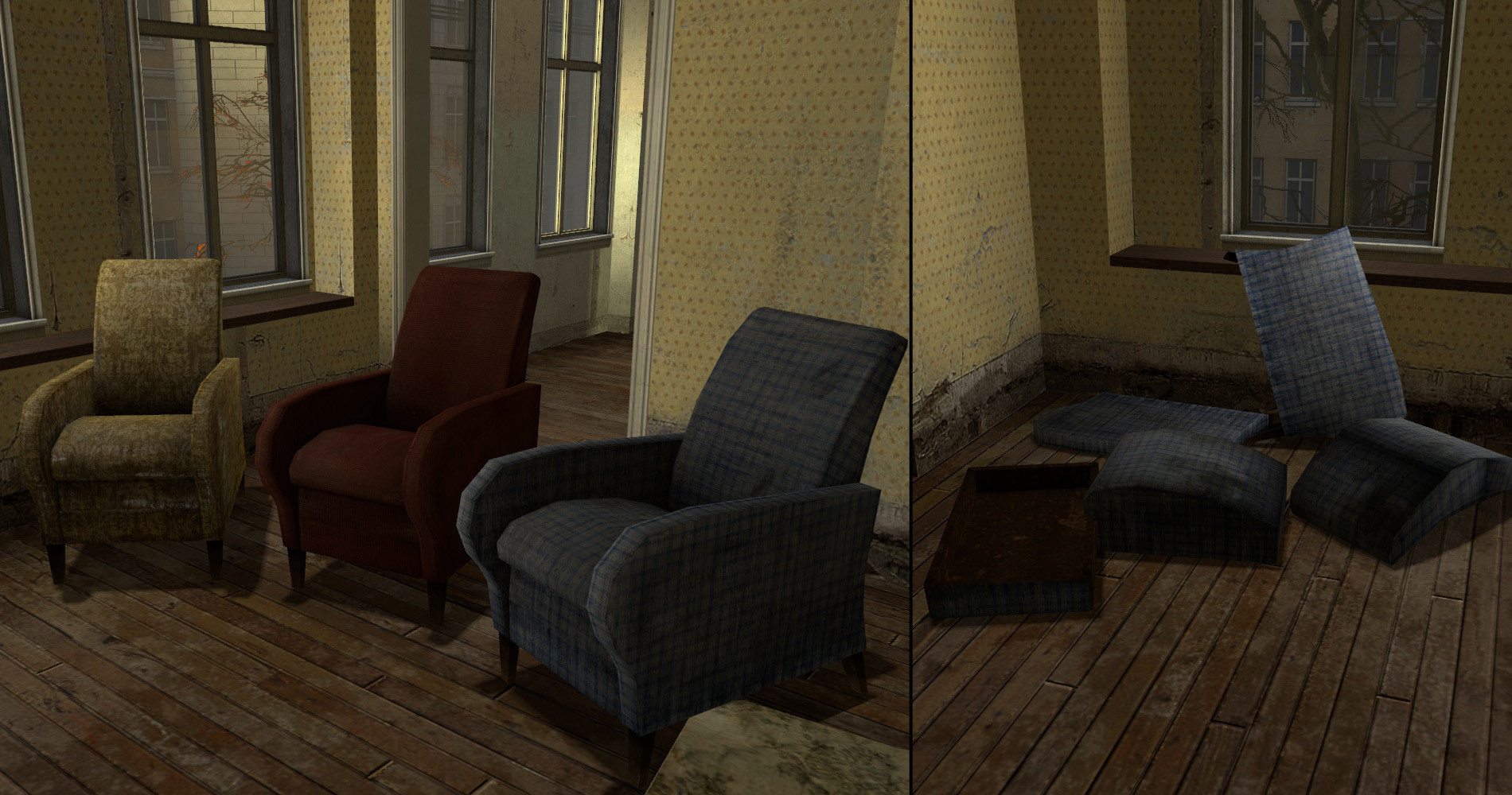 Improved FurnitureArmChair001a Mod for Half-Life 2 | HL2 Mods