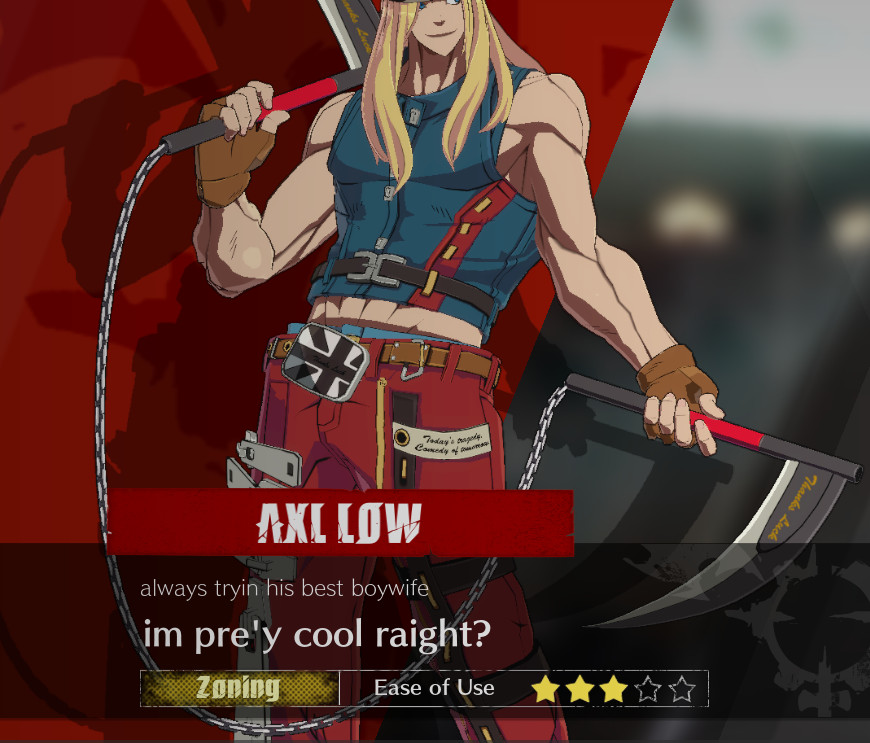 more accurate character select descriptions Mod for GUILTY GEAR -STRIVE ...