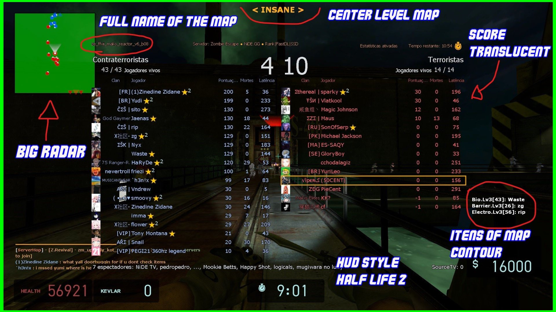 Hud Zombie Escape Mod For Counter Strike Source Css Mods 4810