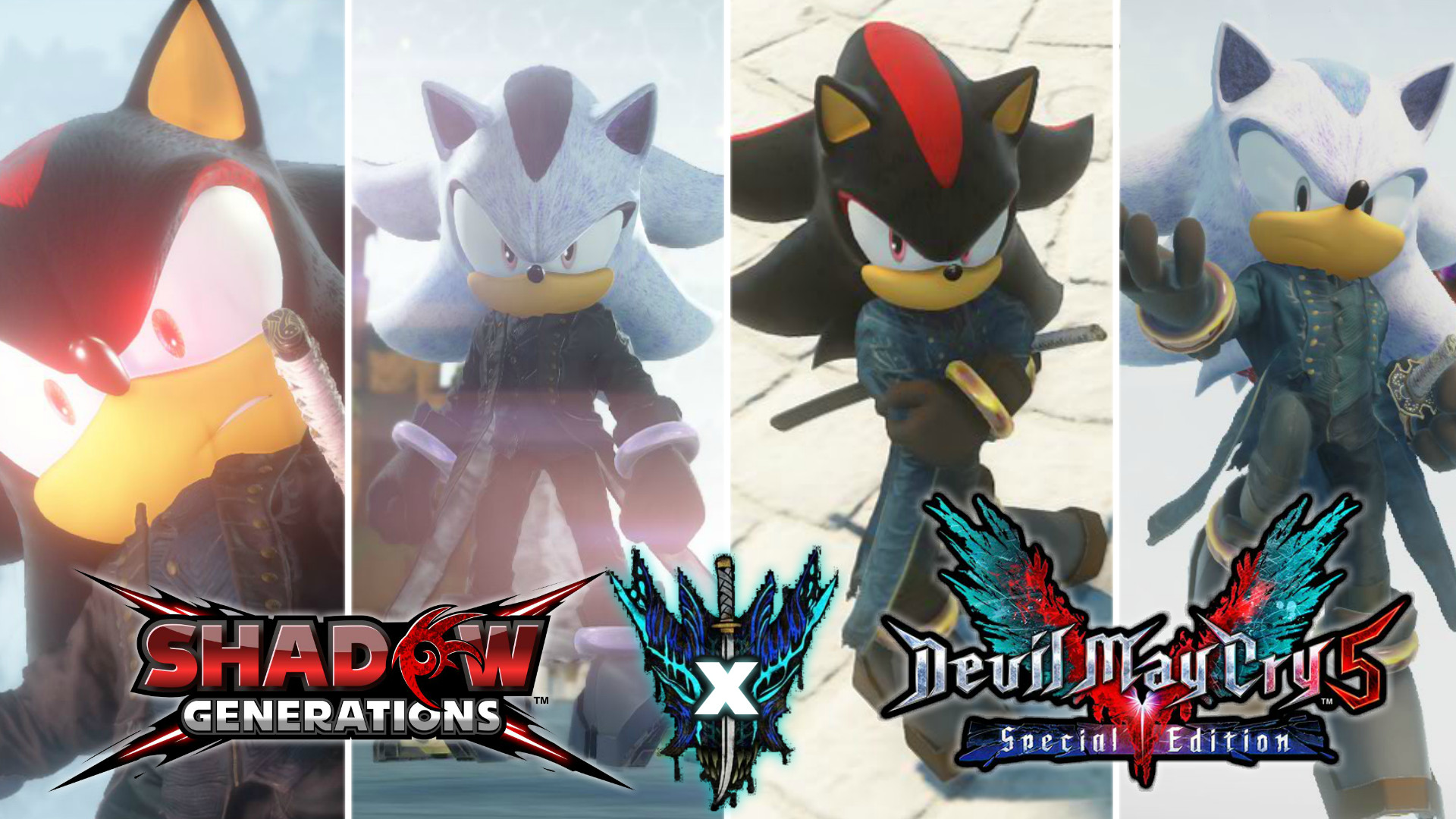 Vergil Generations (DMC5) Mod for Shadow Generations | SXSGShadow Mods