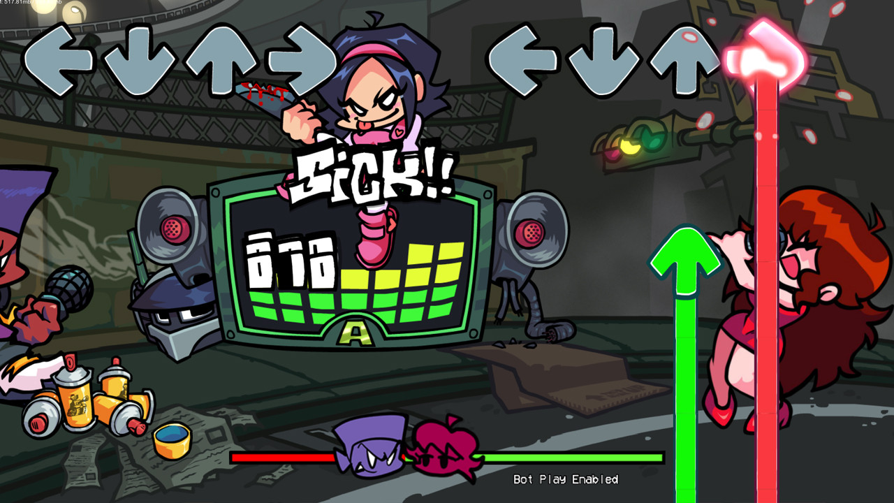 FNF: Girlfriend Mixes (RPG TAKE) Mod for Friday Night Funkin' | FNF Mods