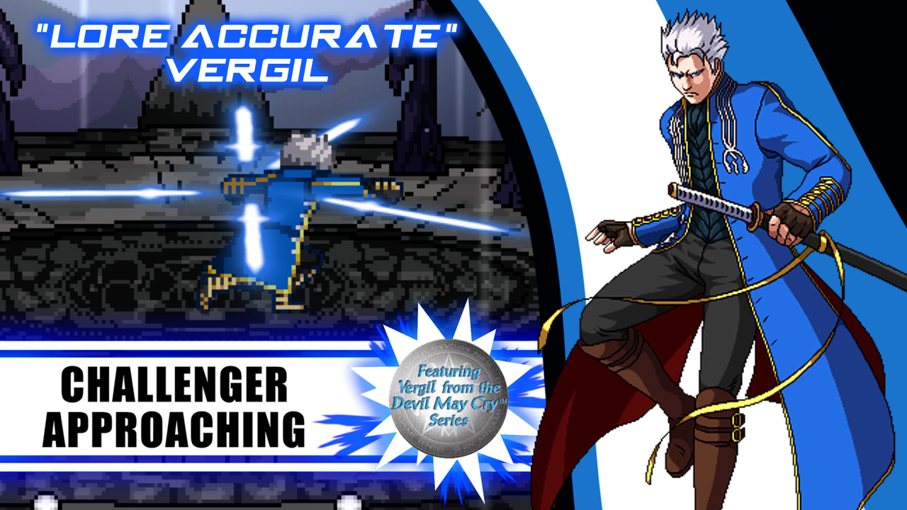 "Lore Accurate" Vergil (Devil May Cry 5)(CMC+ V8+) Mod for Super Smash ...
