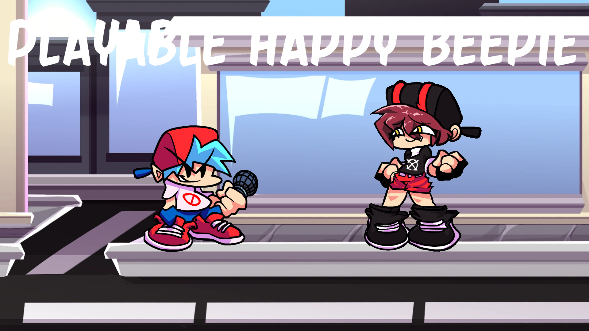 Playable Happy Beepie Mod for Friday Night Funkin' | FNF Mods