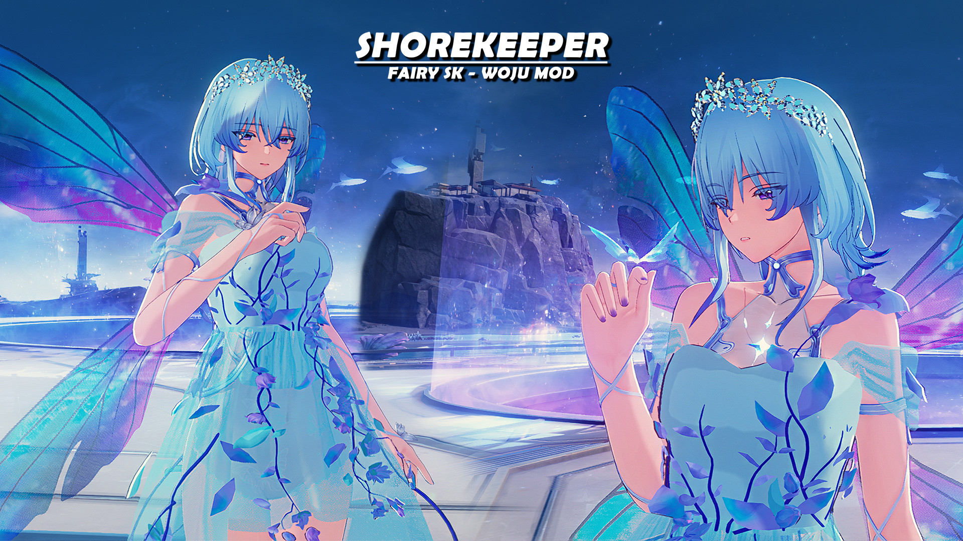 Woju - Shorekeeper Fairy Princess Mod for Wuthering Waves | WuWa Mods