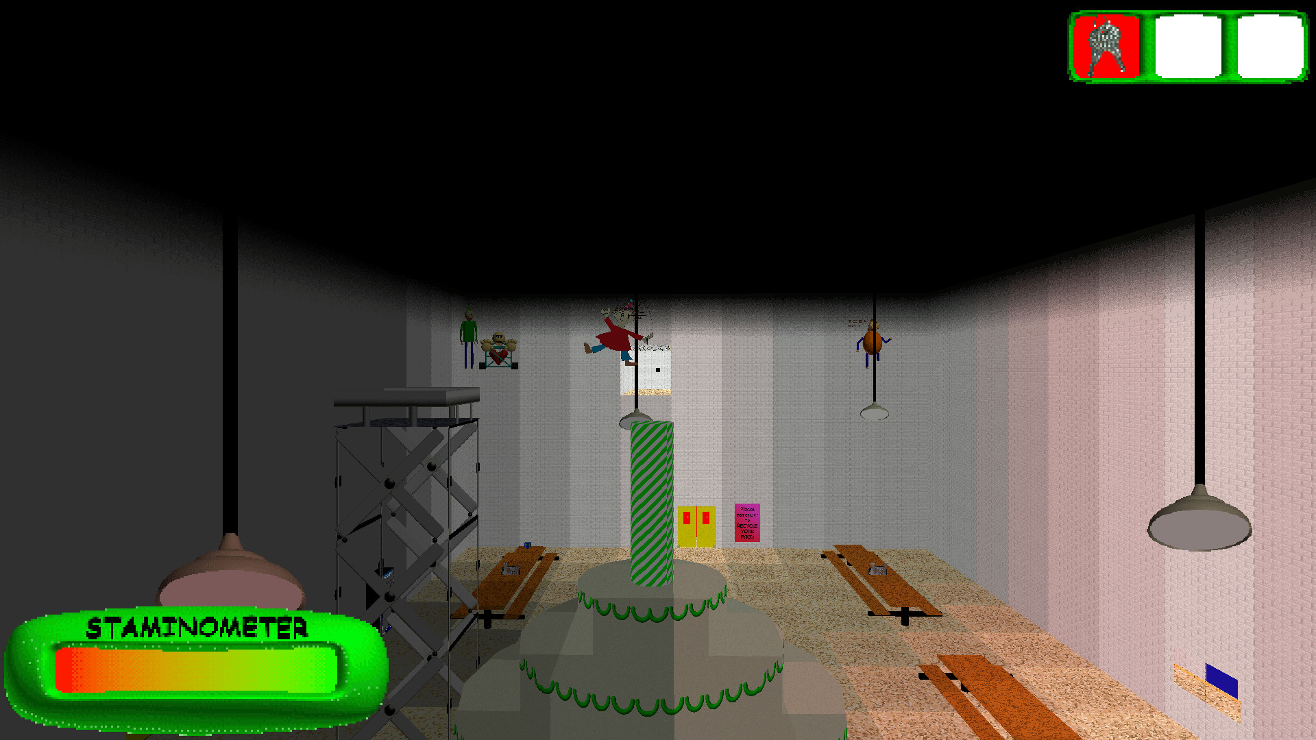 Birthday bash finished 2nd floor Mod for Baldi's Basics | Baldi Mods