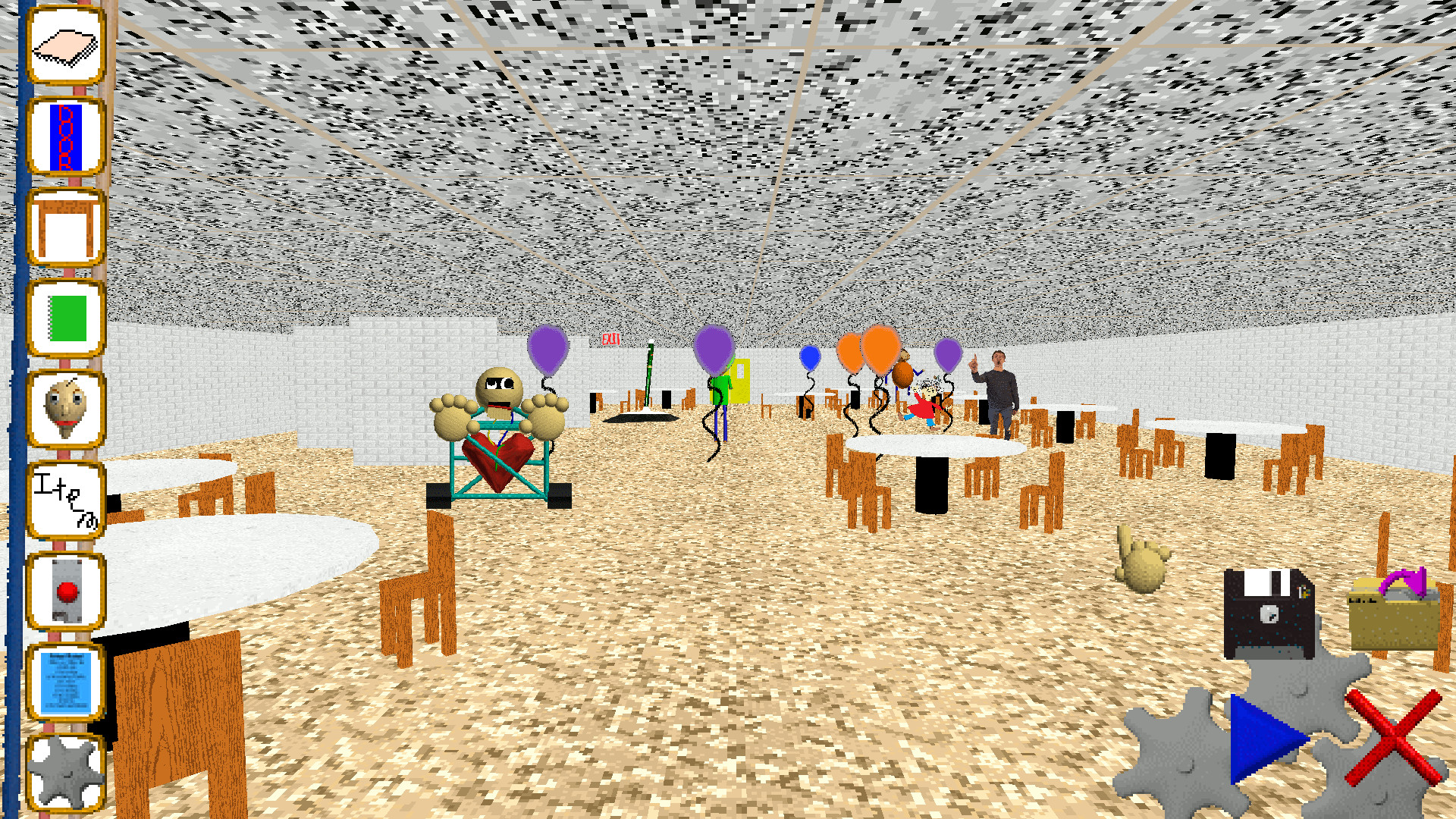 Birthday bash finished 2nd floor Mod for Baldi's Basics | Baldi Mods