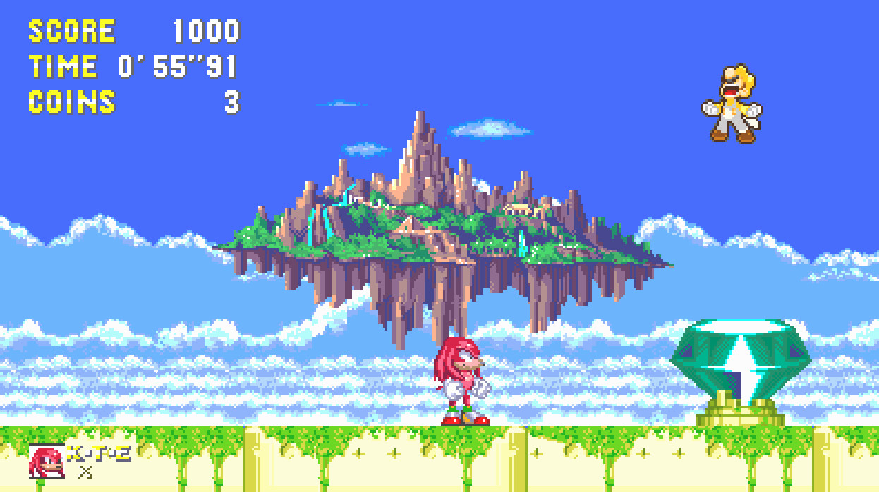 Evil Luigi Over Mecha Sonic Mod for Sonic 3 A.I.R. | S3AIR Mods