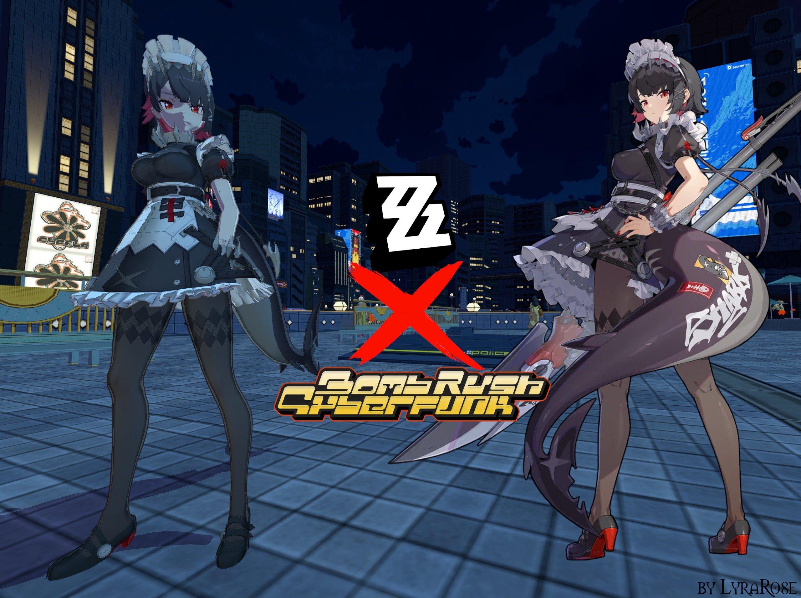 Ellen Joe (ZZZ) Mod for Bomb Rush Cyberfunk | BRC Mods