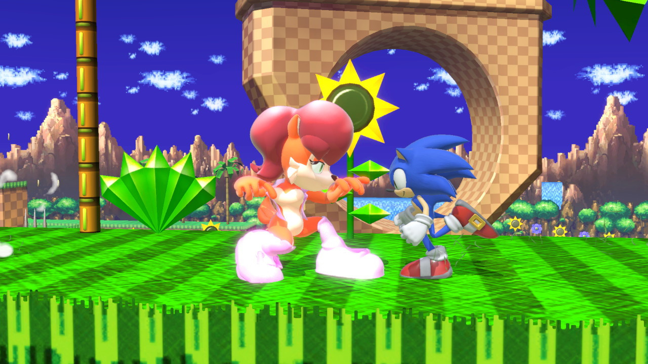 Sally Acorn Mod for Super Smash Bros. Ultimate | SSBU Mods
