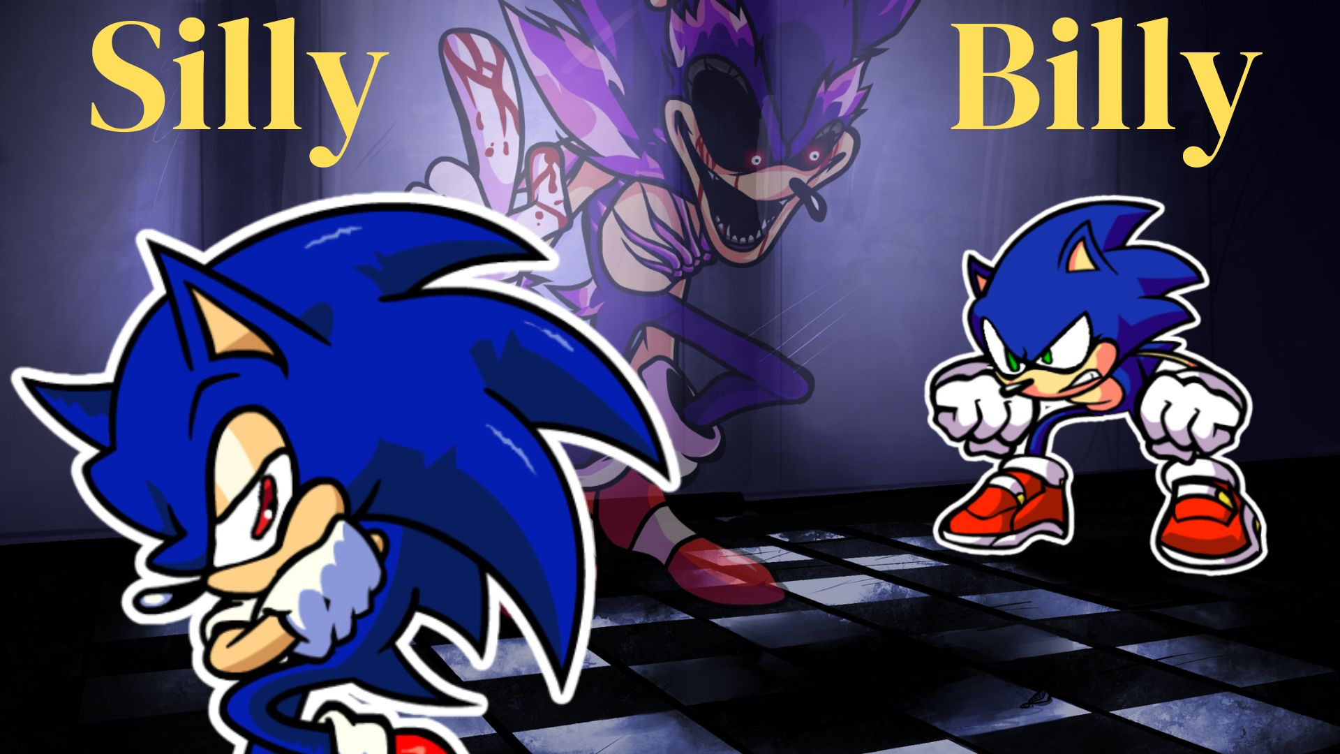 [V2] Silly Billy - Sonic vs Xeno (PLAYABLE COVER) Mod for Friday Night ...