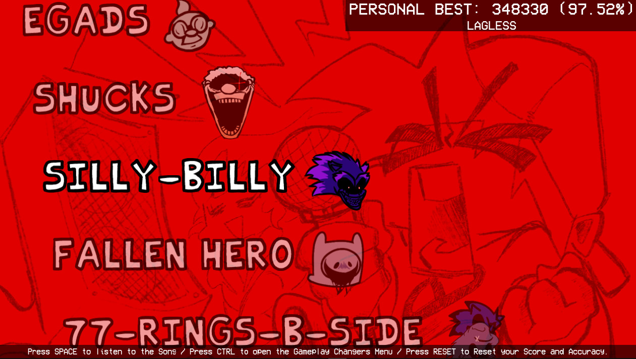[V2] Silly Billy - Sonic vs Xeno (PLAYABLE COVER) Mod for Friday Night ...