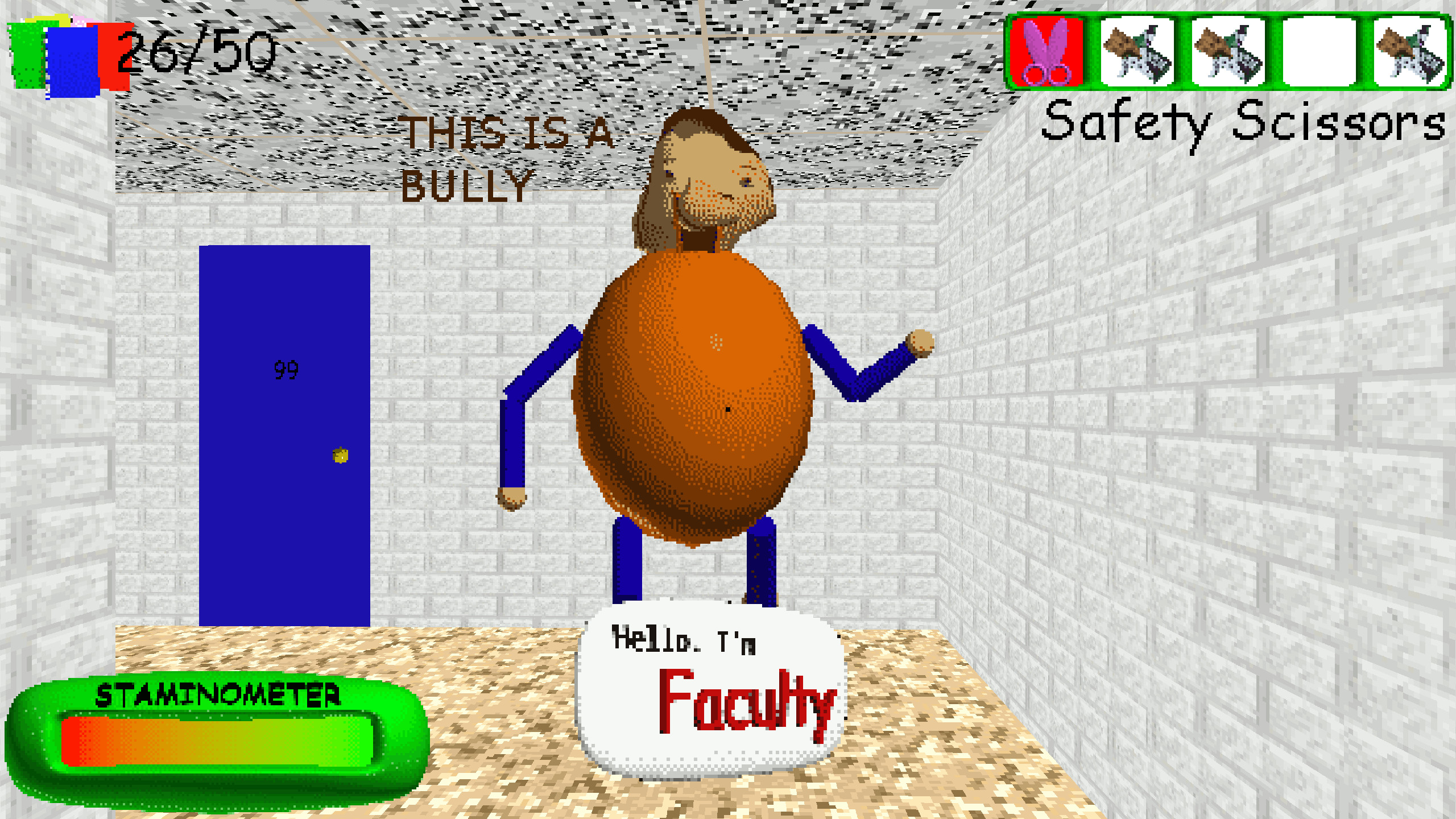 Baldi's 50 Notebook Schoolhouse (0.7.1) Mod for Baldi's Basics | Baldi Mods