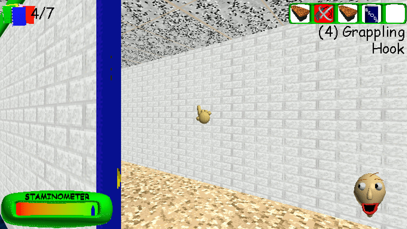 BB+ Level pre-generated in Level Editor Mod for Baldi's Basics | Baldi Mods