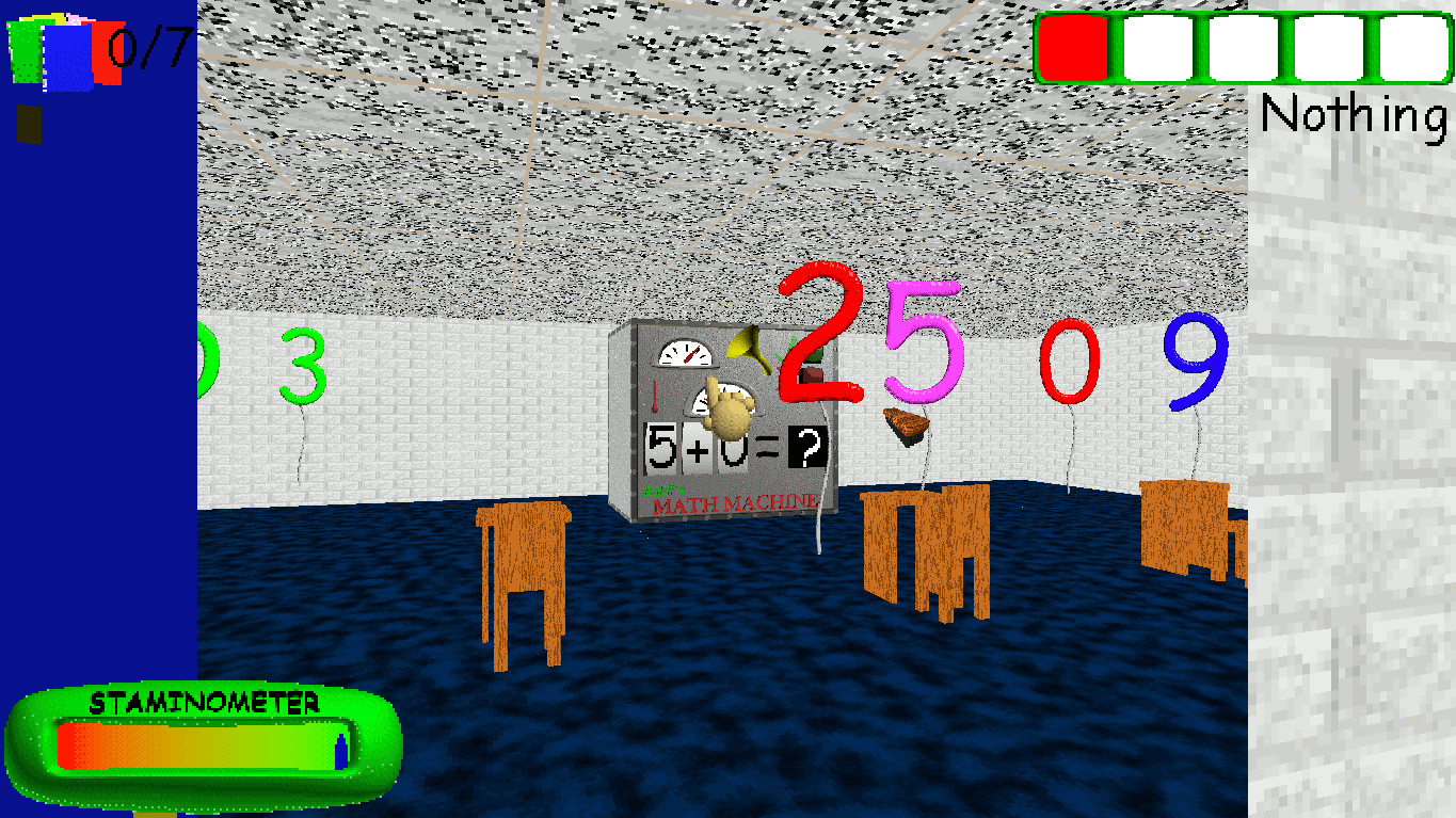 BB+ Level pre-generated in Level Editor Mod for Baldi's Basics | Baldi Mods