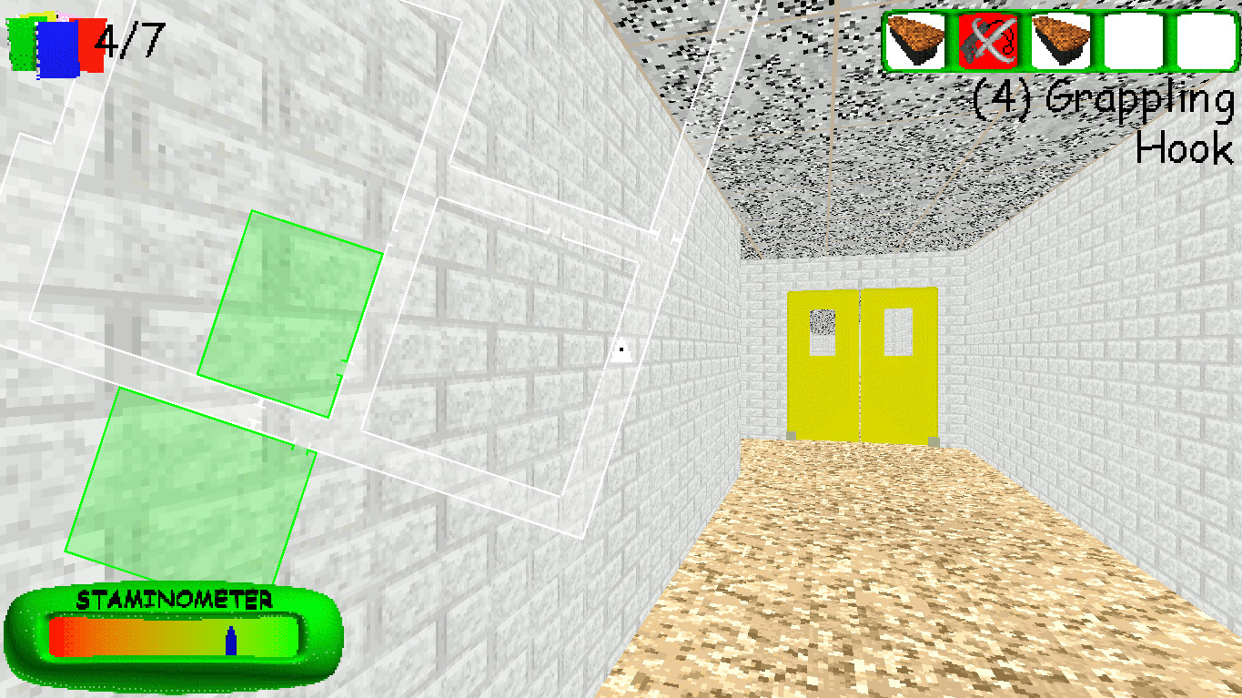 BB+ Level pre-generated in Level Editor Mod for Baldi's Basics | Baldi Mods