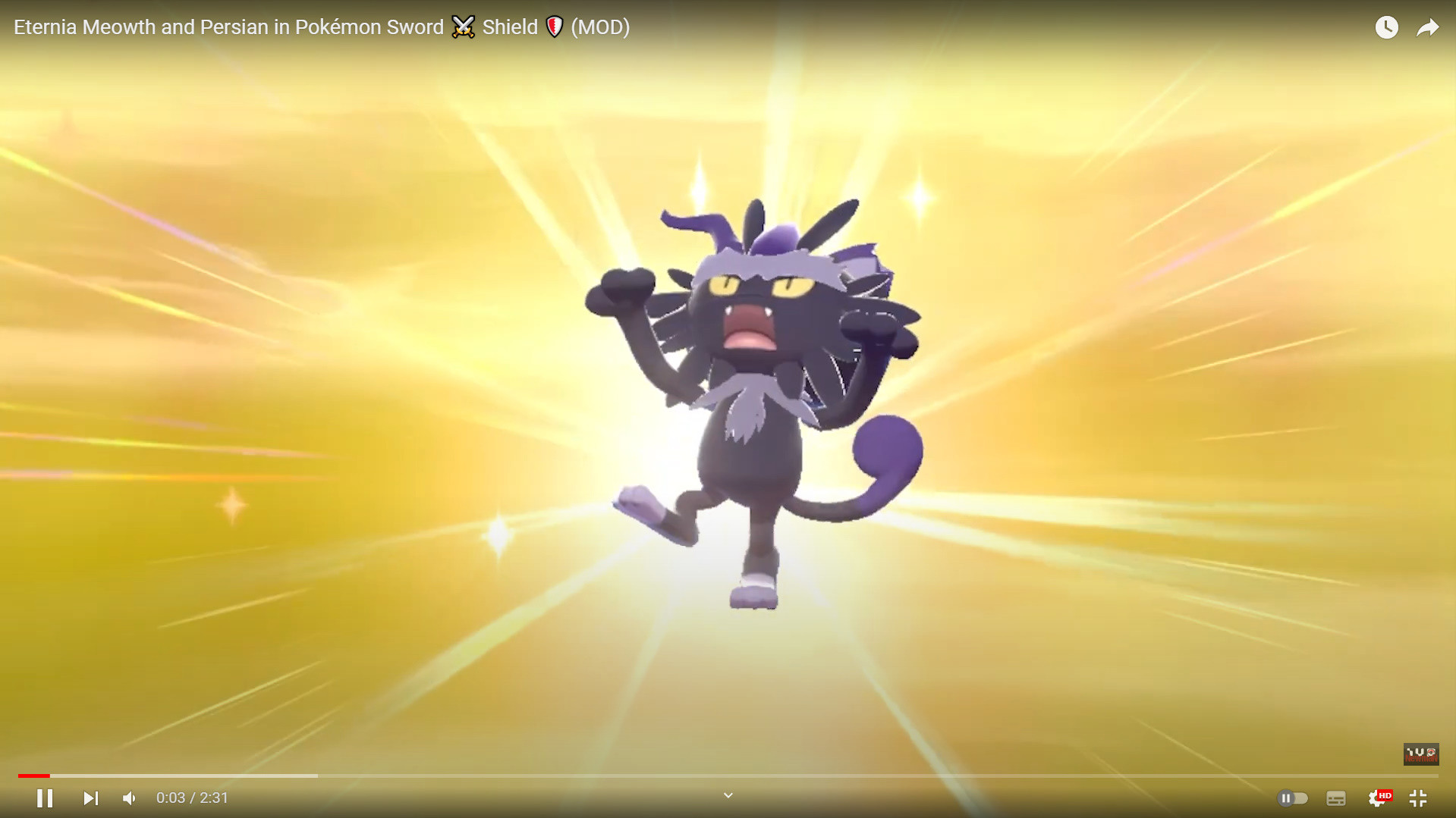 Eternia Meowth and Persian Mod for Pokemon Sword & Shield | SWSH Mods
