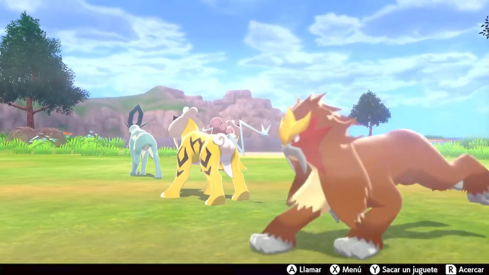 Hairless Legendary Dogs Raikou, Entei and Suicune Mod for Pokemon Sword ...