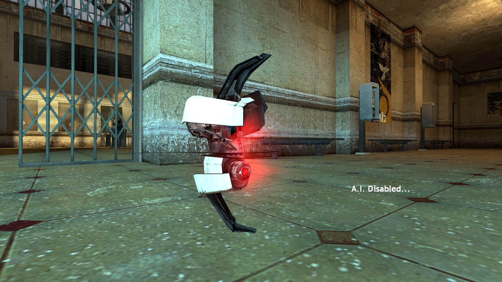 Aperture-styled manhack from [Portal Epic Edition] Mod for Half-Life 2 ...
