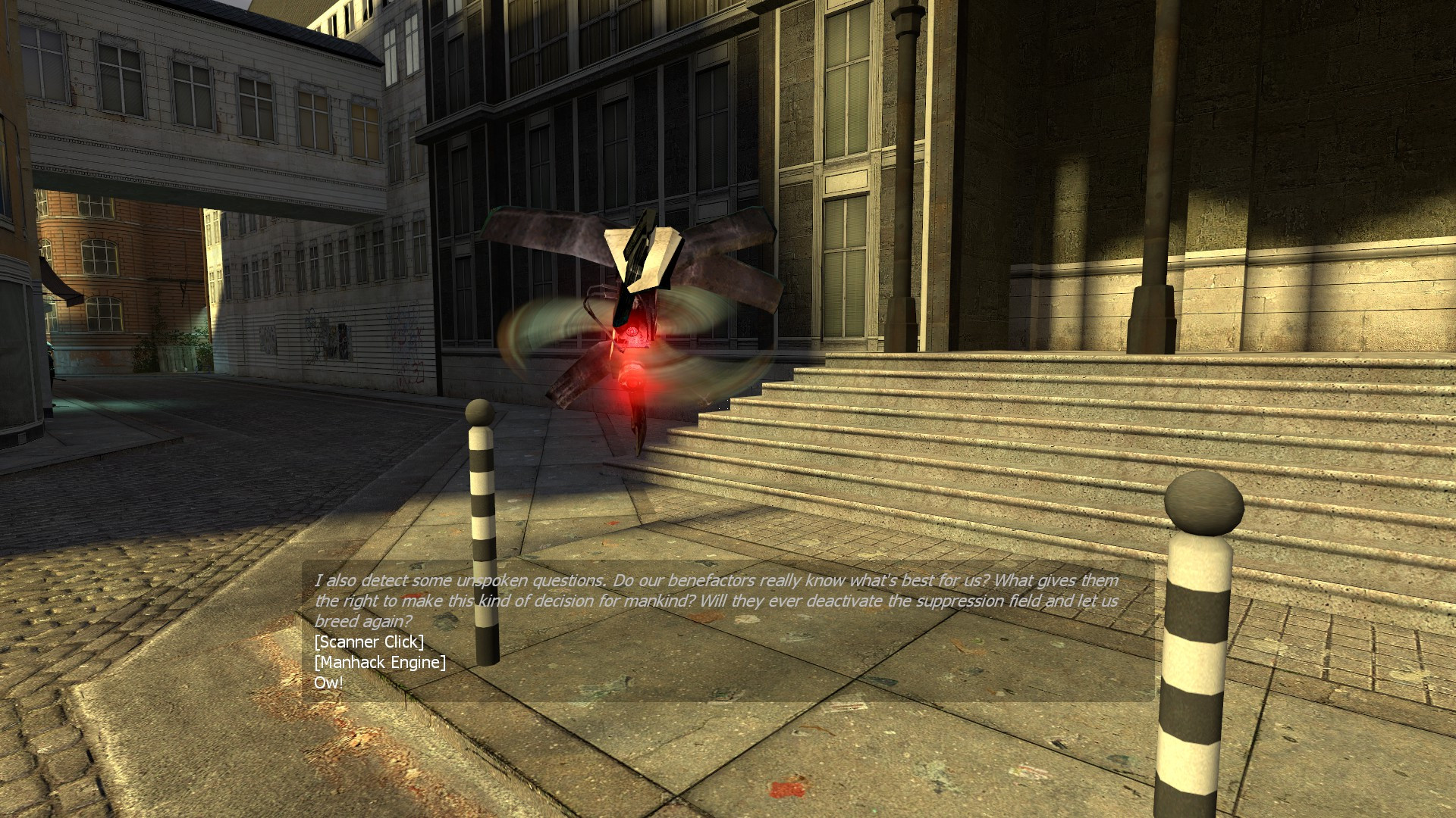 Aperture-styled manhack from [Portal Epic Edition] Mod for Half-Life 2 ...