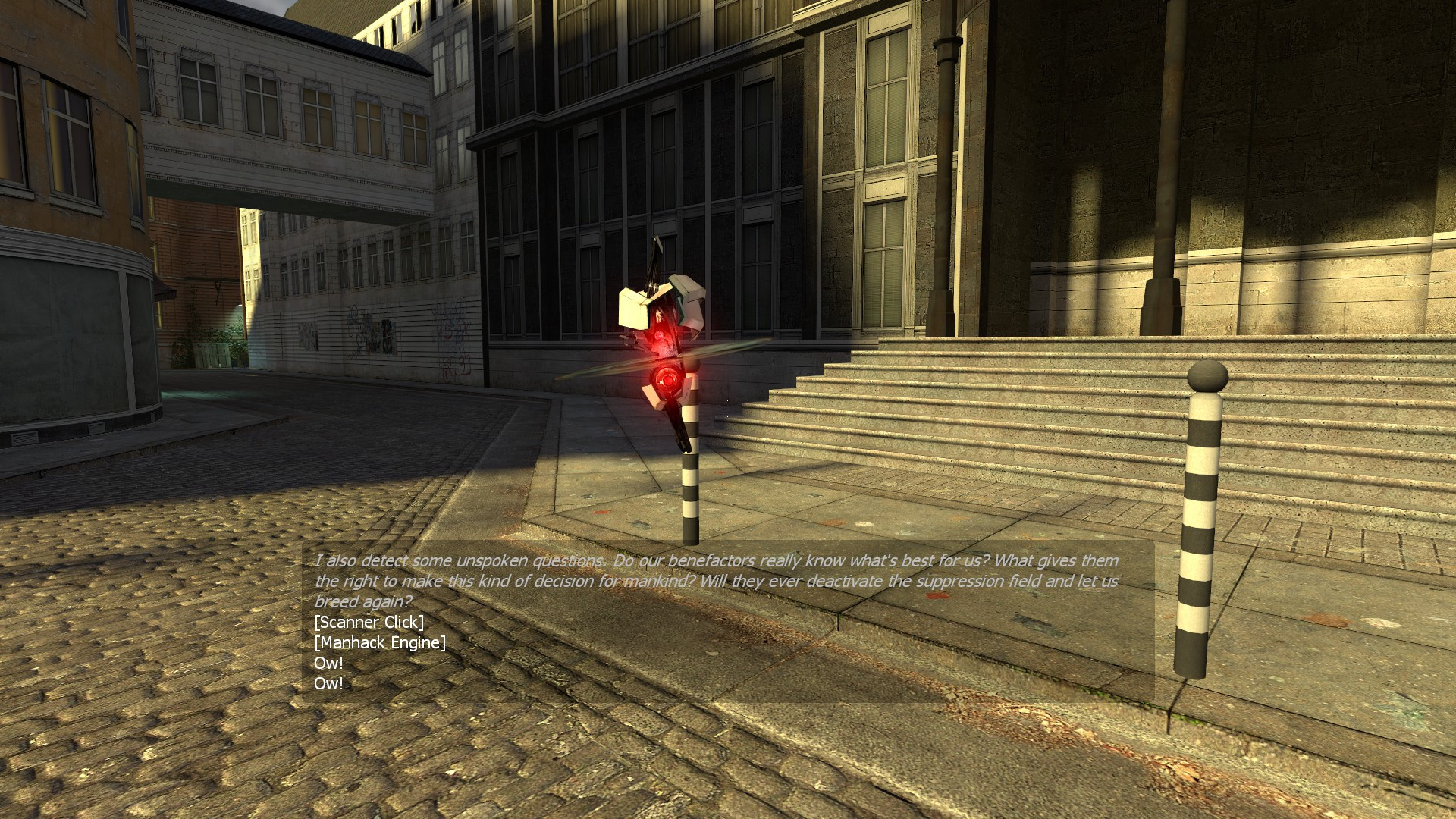 Aperture-styled manhack from [Portal Epic Edition] Mod for Half-Life 2 ...