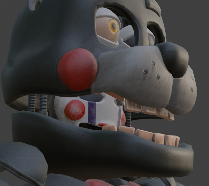 Puppet inside lefty Mod for Five Nights at Freddy's: Help Wanted 2 ...