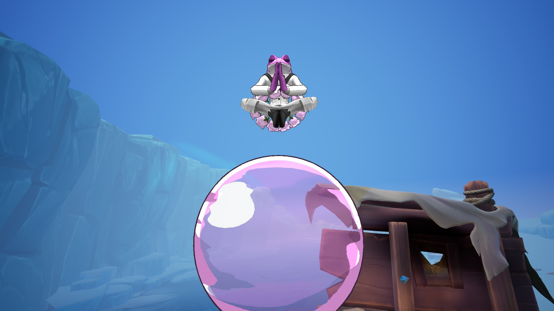 Pink + White Ranno Mod for Rivals of Aether II | ROA2 Mods