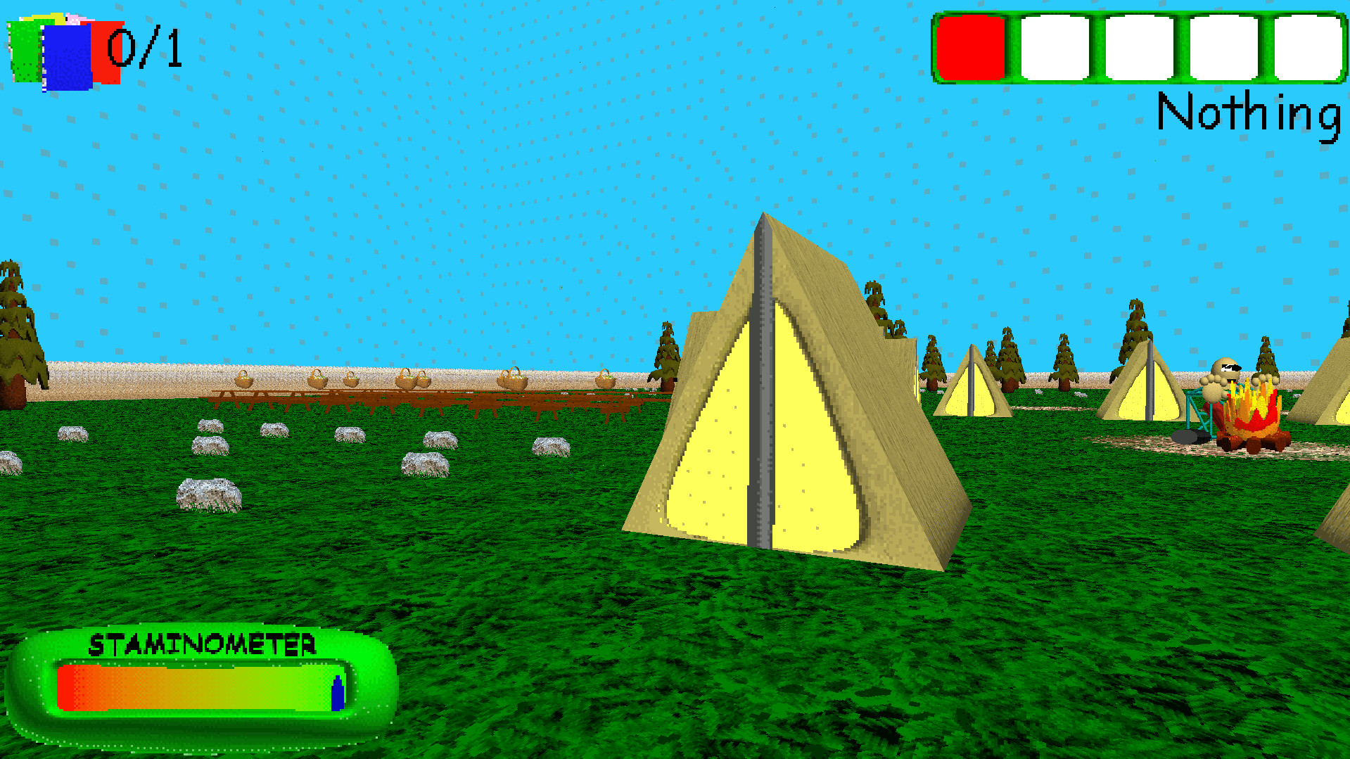 Baldi's Camping Mod for Baldi's Basics | Baldi Mods