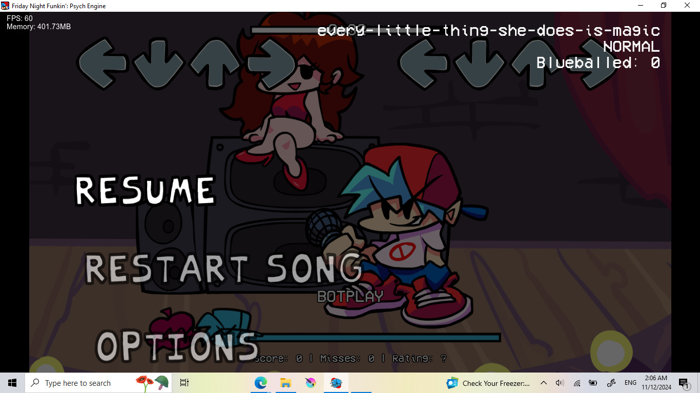 BF Sings Every Little Thing She Does is Magic Mod for Friday Night ...