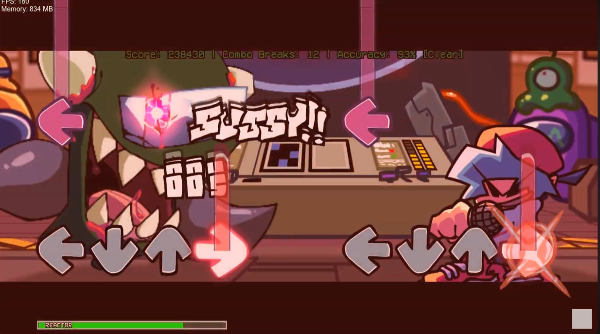 FNF | Impostor Reactor Zack G Remix Mod for Friday Night Funkin' | FNF Mods