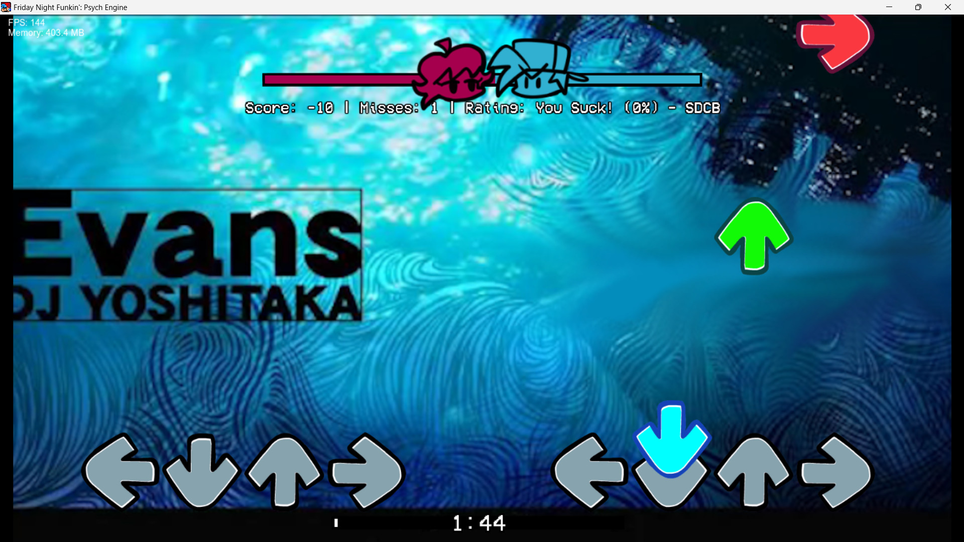 evans chart Mod for Friday Night Funkin' | FNF Mods