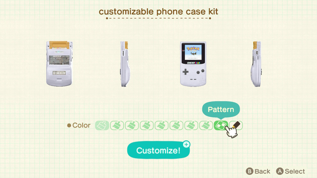 Customizable Game Boy Color Nook Phone Mod for Animal Crossing: New ...