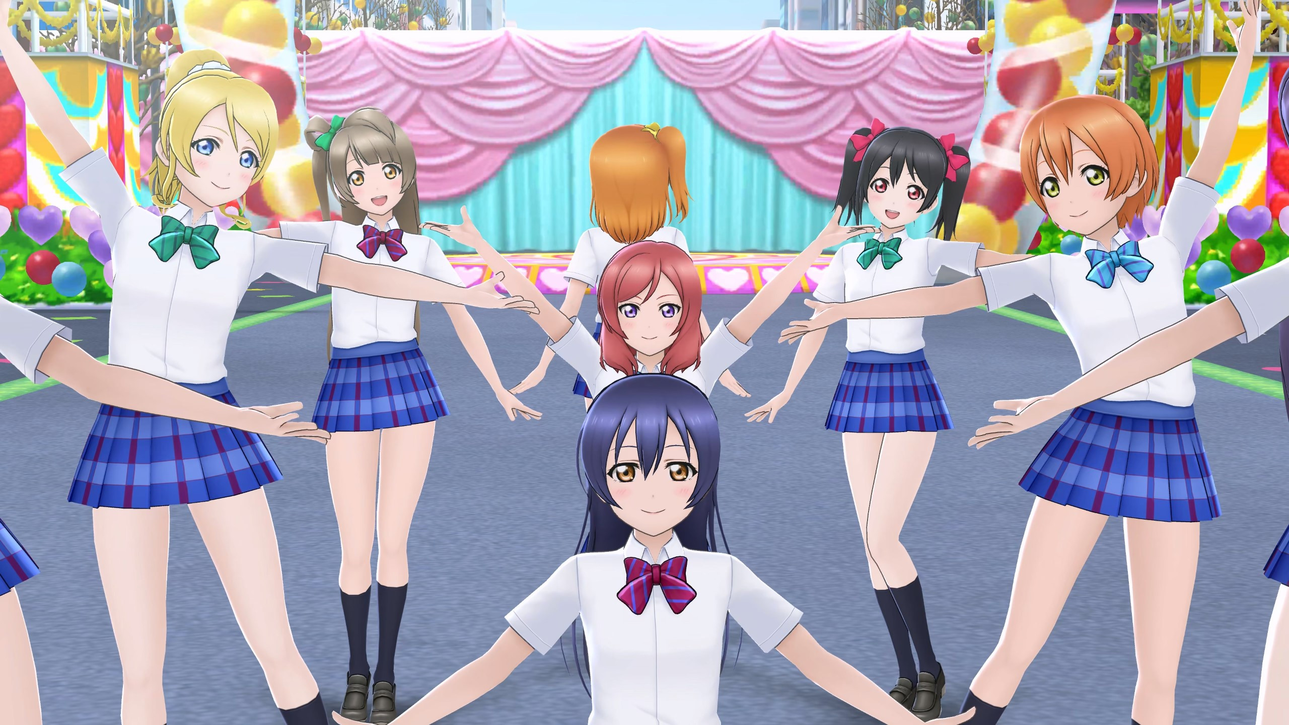 Muse Summer Uniform no vest white pants (short) Mod for Love Live ...