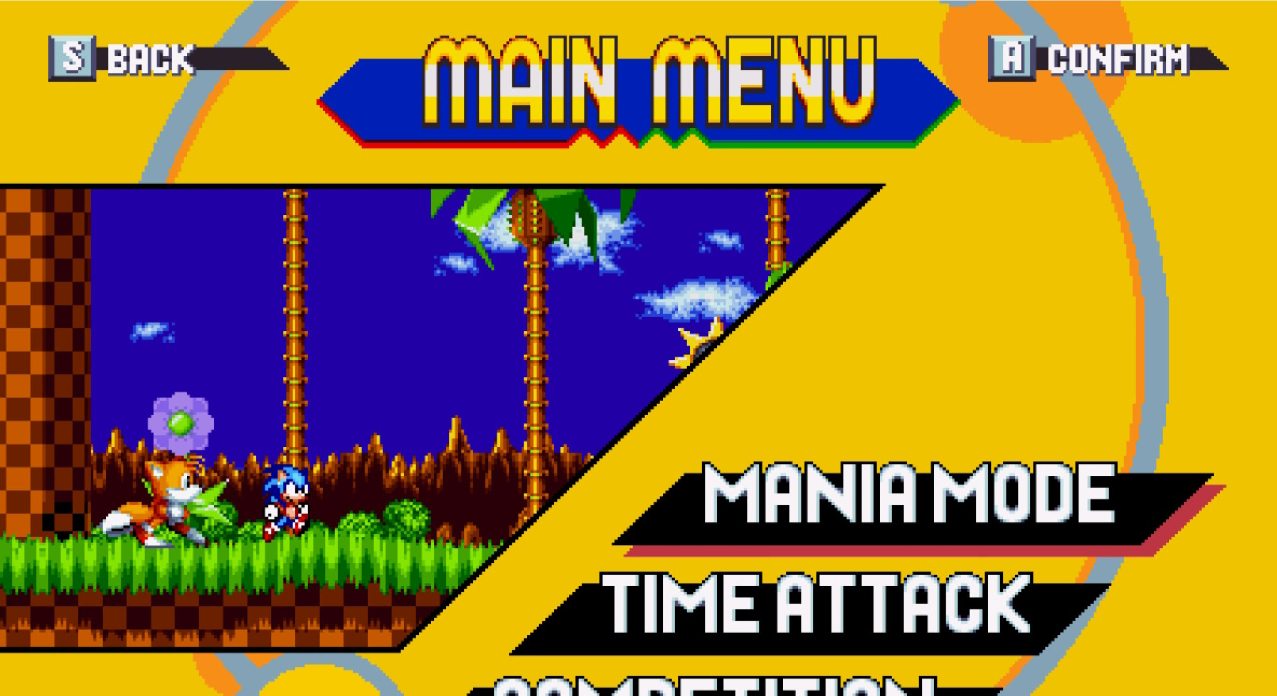 Sonic mario world style Mod for Sonic Mania | SM Mods